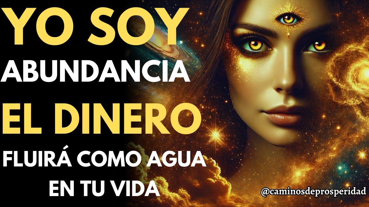 🌟ACTIVA LA RIQUEZA "YO SOY ABUNDANCIA" EL DINERO FLUIRÁ COMO AGUA EN TU ...