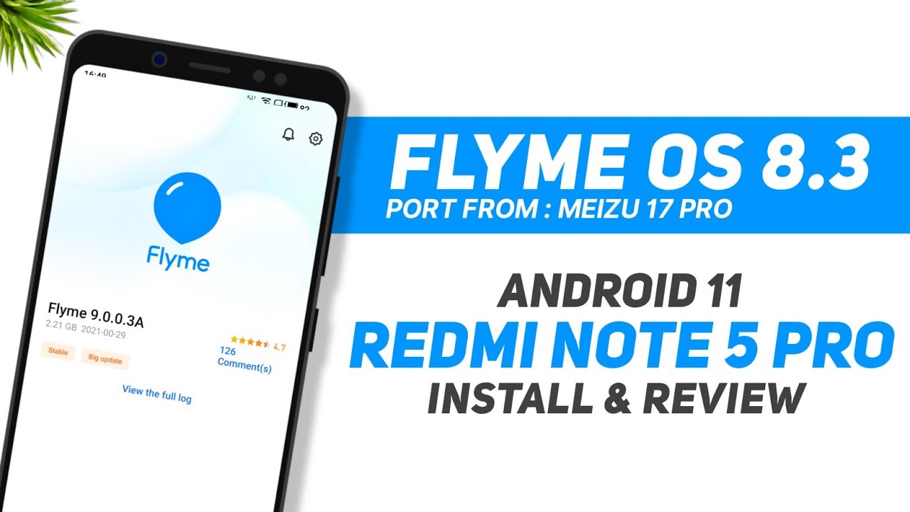 Flyme OS 8.3 Port For Redmi Note 5 Pro - Android 11 - Install ...