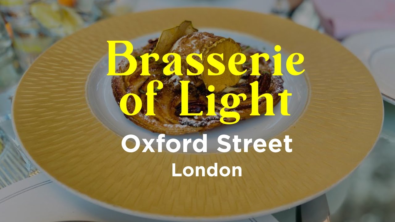 Indulge In Brunch Bliss At Brasserie Of Light Exploring Oxford Street London Youtube