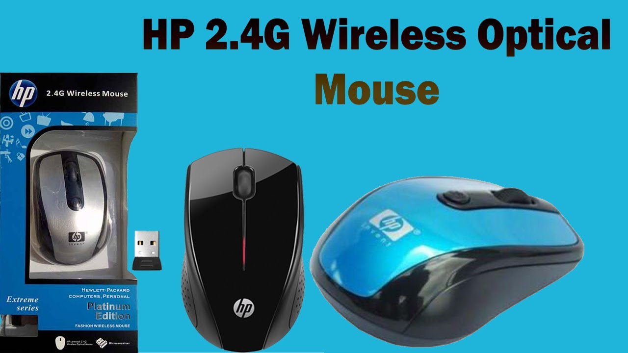 HP 2.4G Wireless Optical Mouse | Unboxing & Review | Hp Wireless Mouse ...