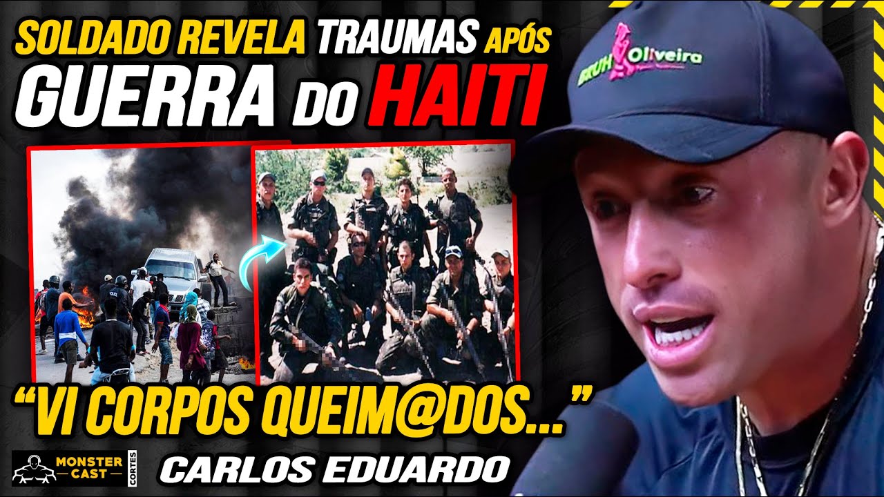 HERÓI BODYBUILDER Na GUERRA DO HAITI ! SITUAÇÃO EXTREMA !!! | CARLOS ...