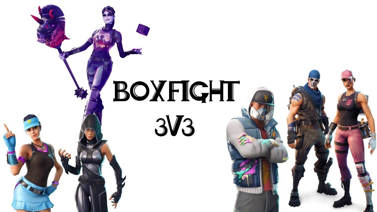 3v3 boxfight med JOKER_Kasper, Naze camp, Kasper, kongCrelle, liam ...