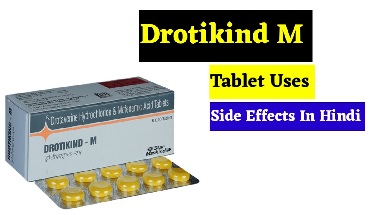 Drotikind M Tablet Uses, Side Effects, Pregnancy | Drotikind M Tablet ...