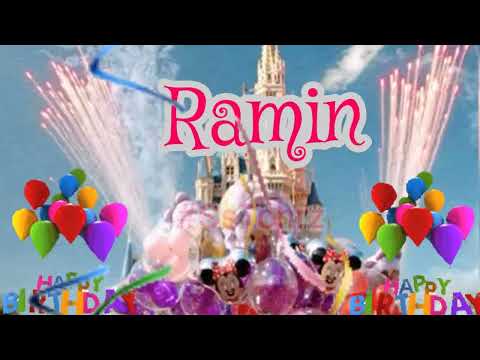 Ramin Happy Birthday Status | HBD | Birthday Song | Birthday Wishes | Birthday Card