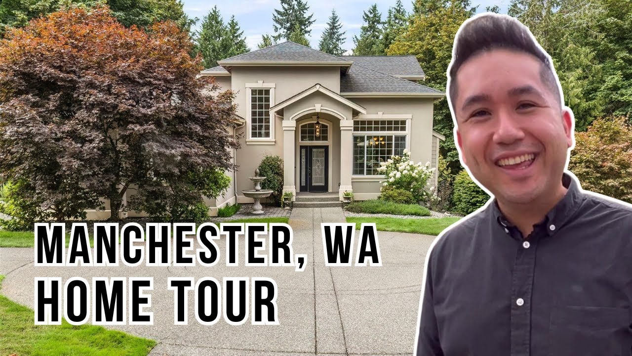 Exceptional Custom Built Home in Manchester, Washington - YouTube
