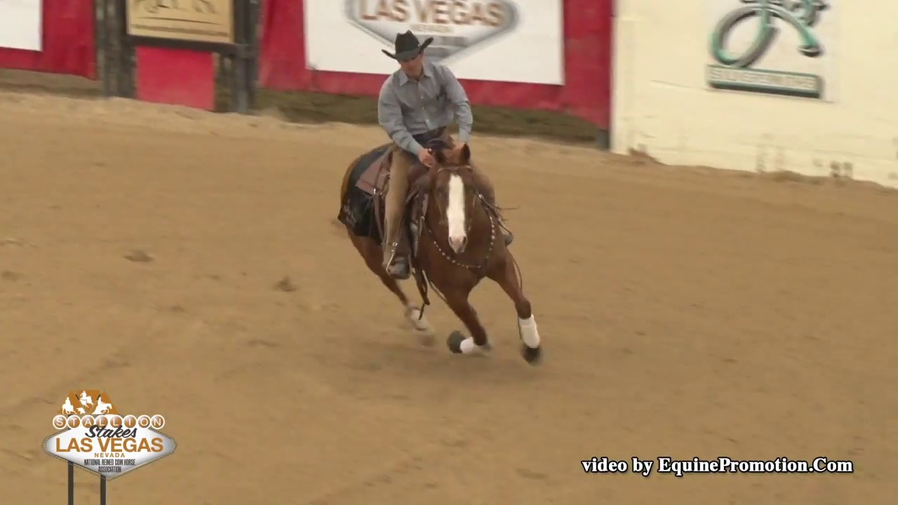 SJR Reygun ridden by Brady E. Weaver - 2017 NRCHA Stallion Stakes ...