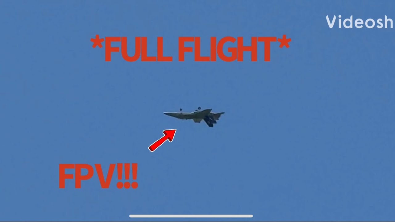 X-Fly F/A-18 FPV *FULL FLIGHT* Rolls, Touch n Goes, and Inverted Flight! - YouTube