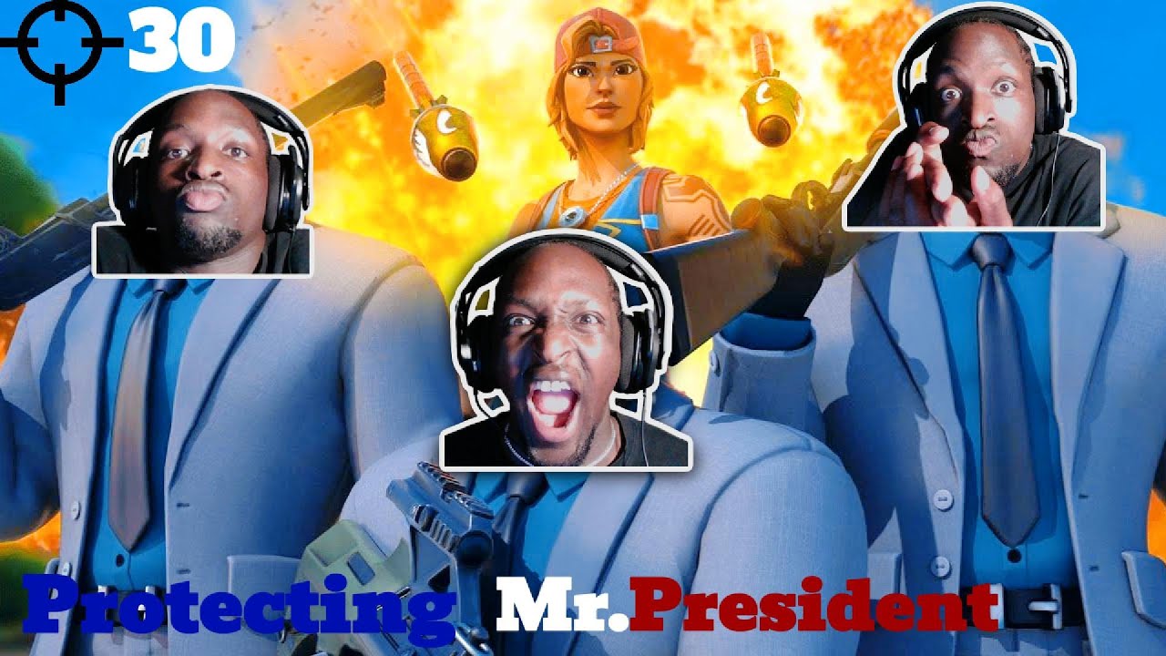 Protecting Mr. President... (Fortnite Edition) - YouTube