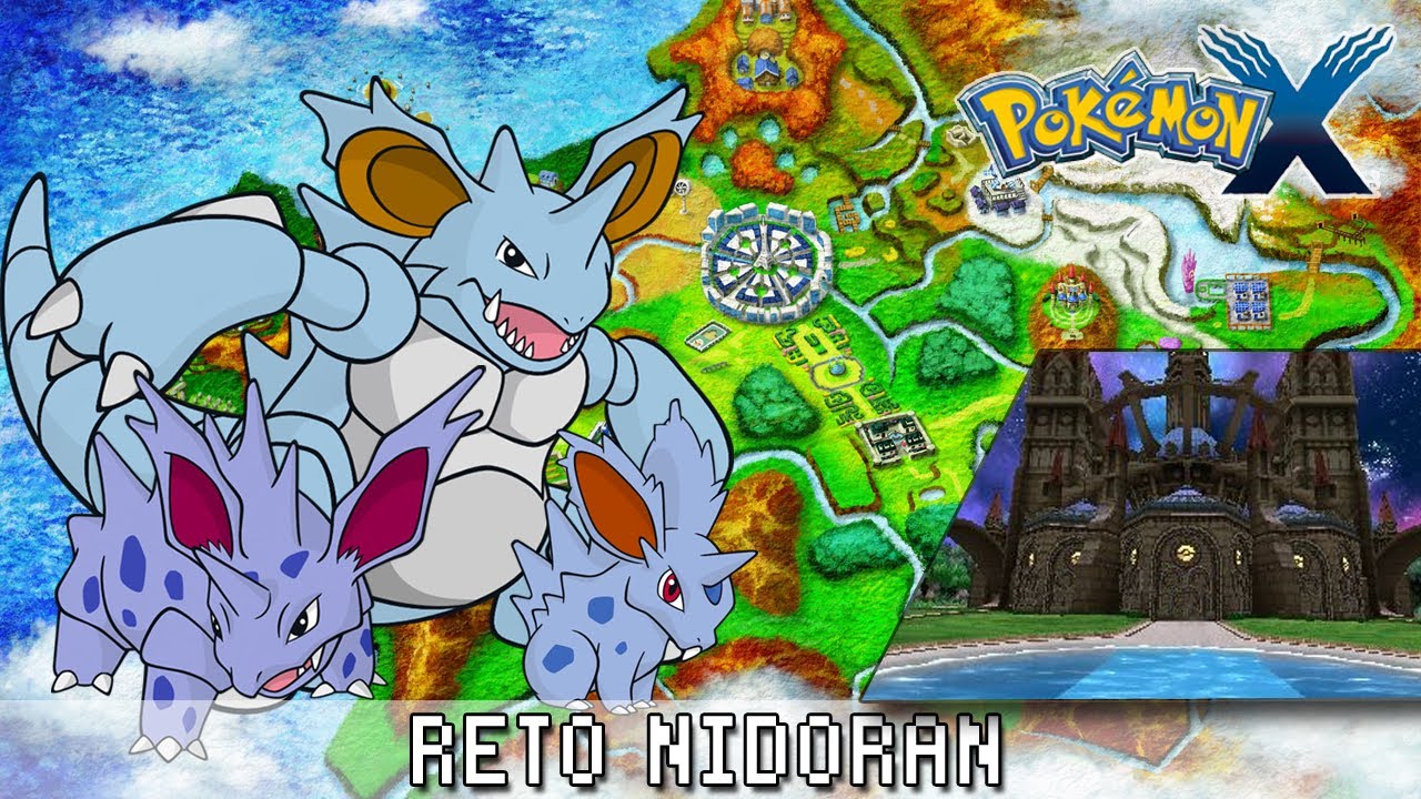 Pokémon X [Parte 3] ۩ Reto Nidoran, hasta la Liga Pokémon - YouTube