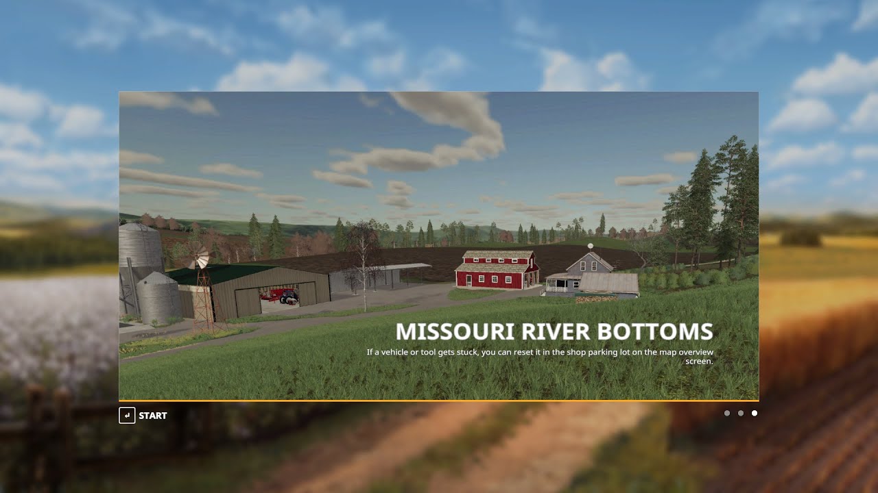 FS19 Map First Look - Missouri River Bottoms v0.8 - YouTube
