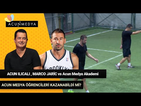 Acun Ilıcalı , Marko Jaric Team vs Acun Medya Akademi Öğrencileri Halı Saha Maç Özeti