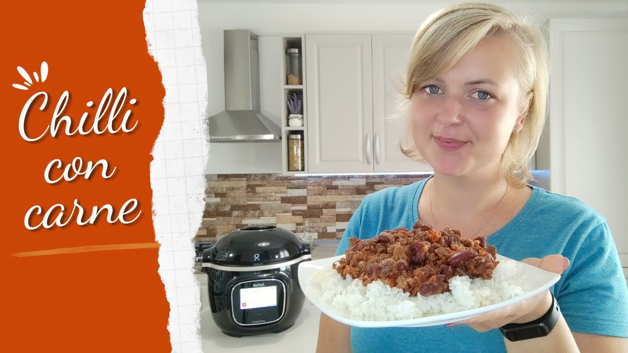Chilli con carne si orez gatit la Tefal Cook4Me Touch cu conexiune WiFi ...