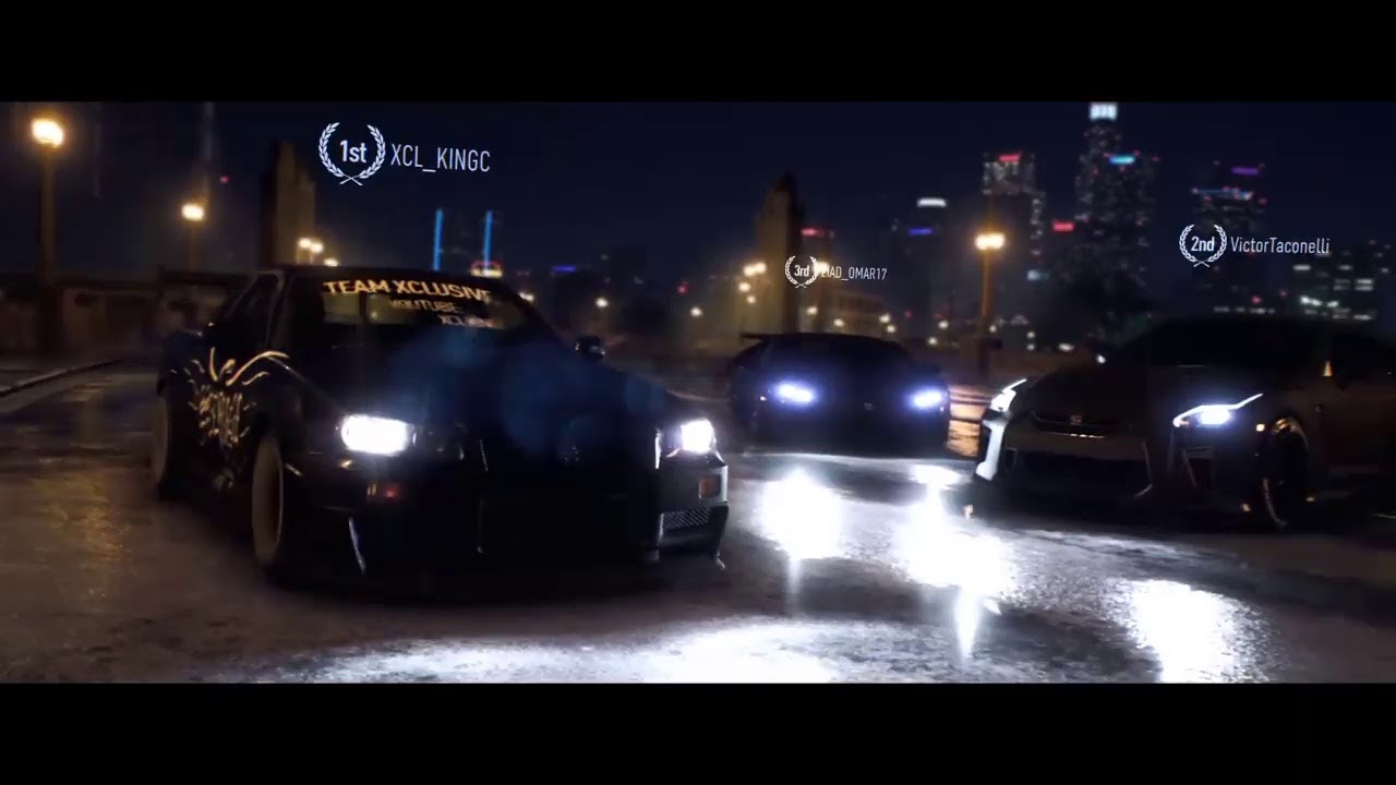 NFS 2015 Night time Drifting - YouTube