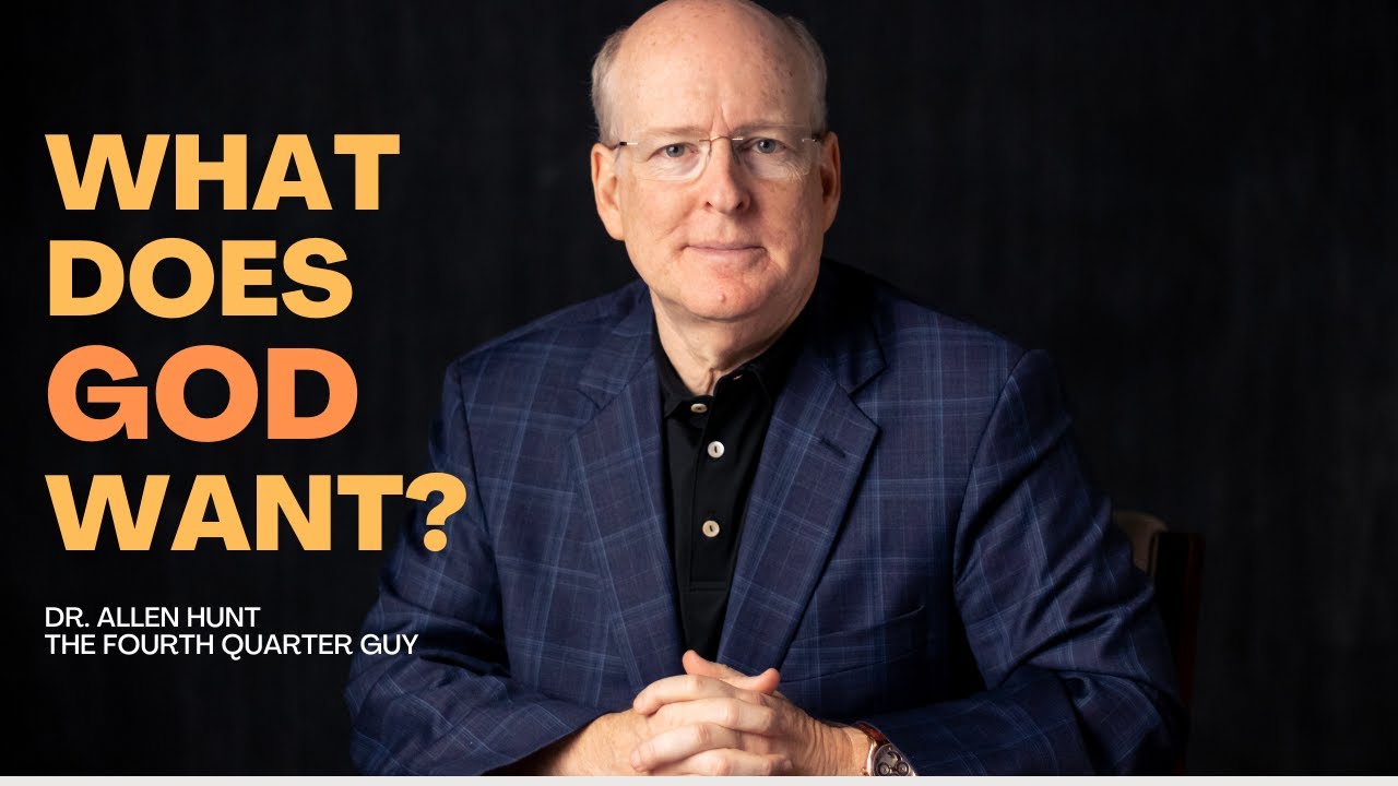 Ask the Right Question for Your Fourth Quarter. Dr. Allen Hunt - YouTube