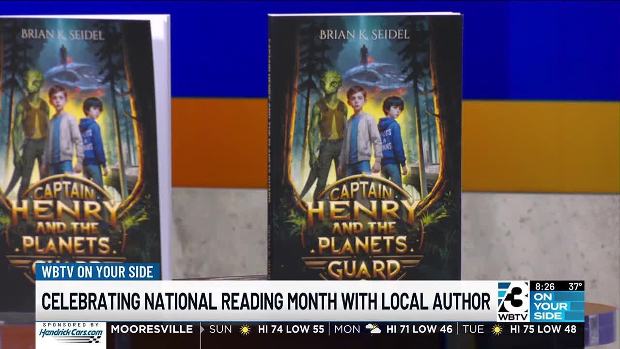 Celebrating National Reading Month with local author Brian Seidel - YouTube