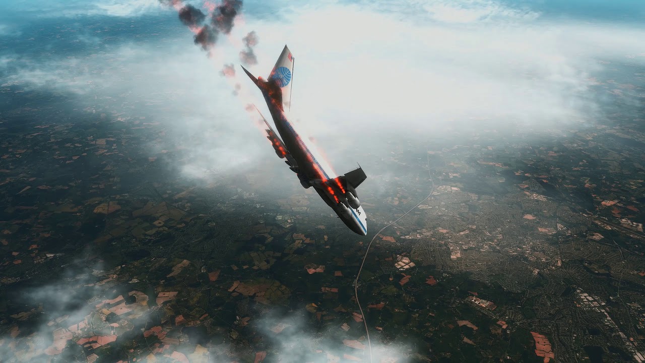 PAN AM 747 Crashes near Kansas City [X-Plane 11] - YouTube