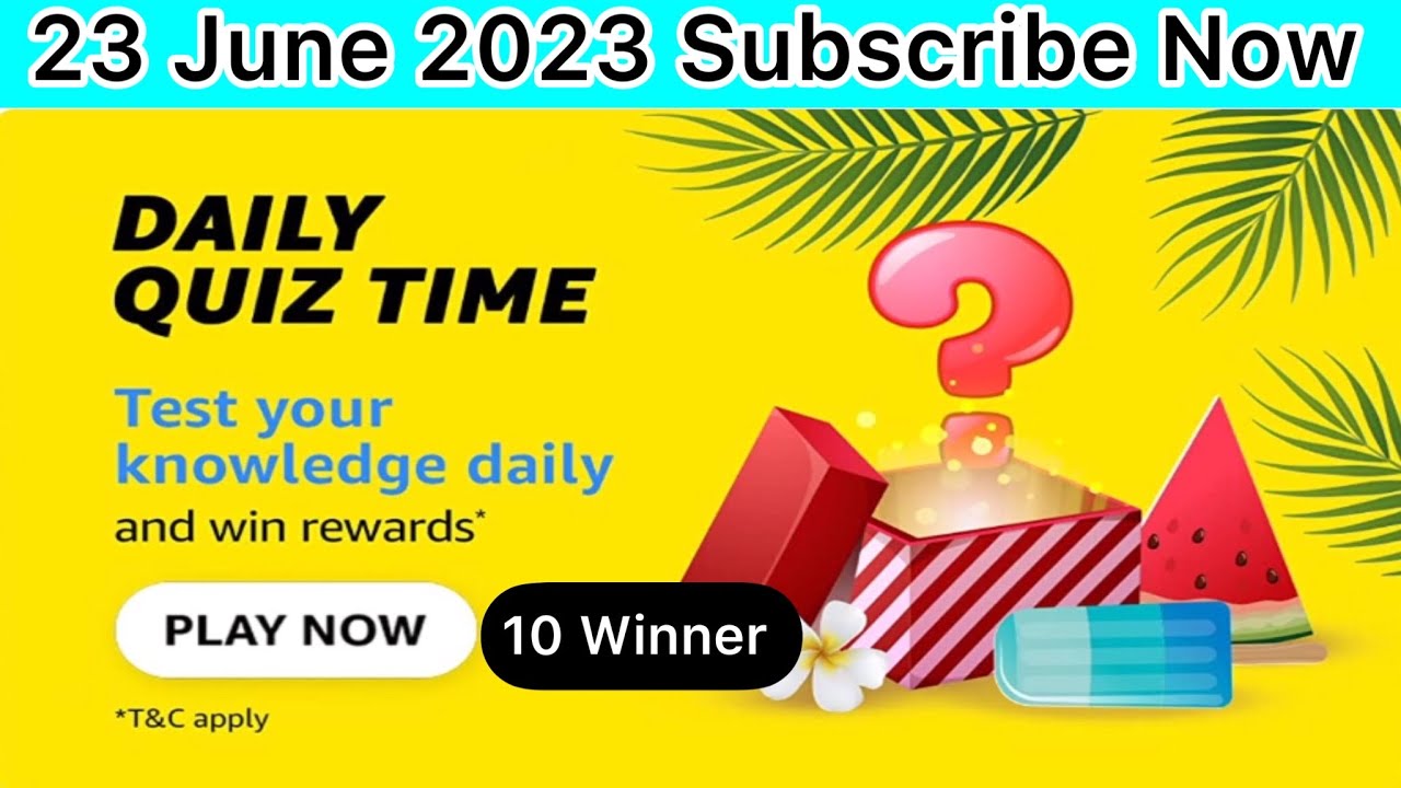 Amazon Daily QuizTime Answer Today Amazon Quiz Answers Today Amazon amazon-daily-quiztime-answer-today-amazon-quiz-answers-today-amazon