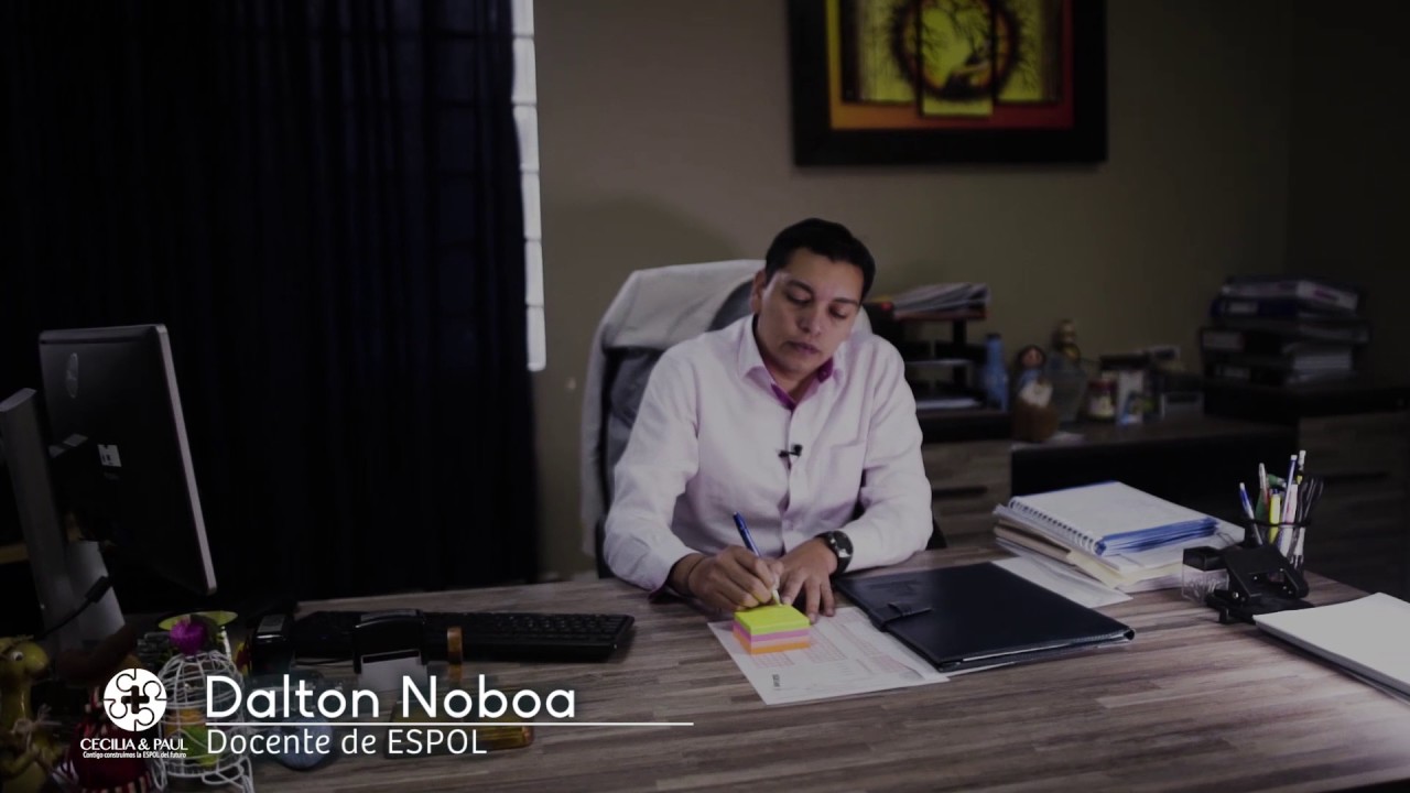 Apoyo de profesores a la campaña de Cecilia y Paúl: Dalton Noboa (FCNM ...