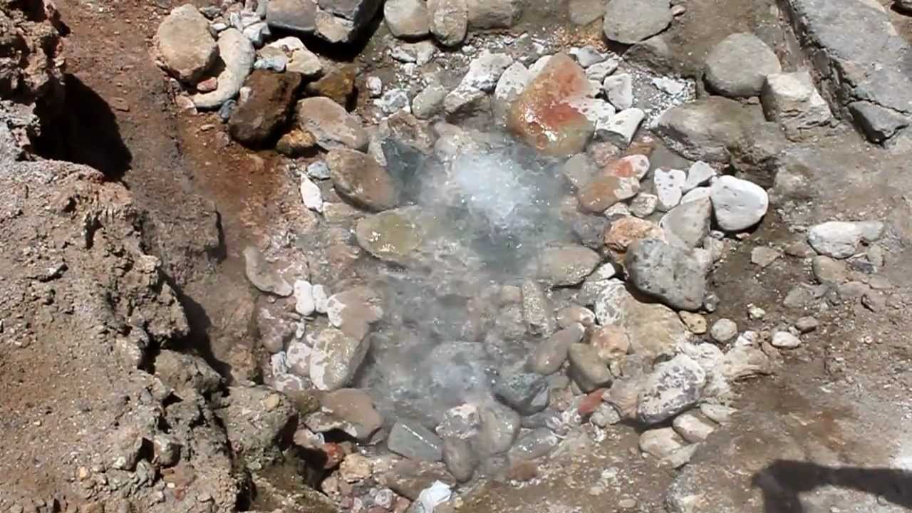 Chumathang hot water springs I, Ladakh - YouTube