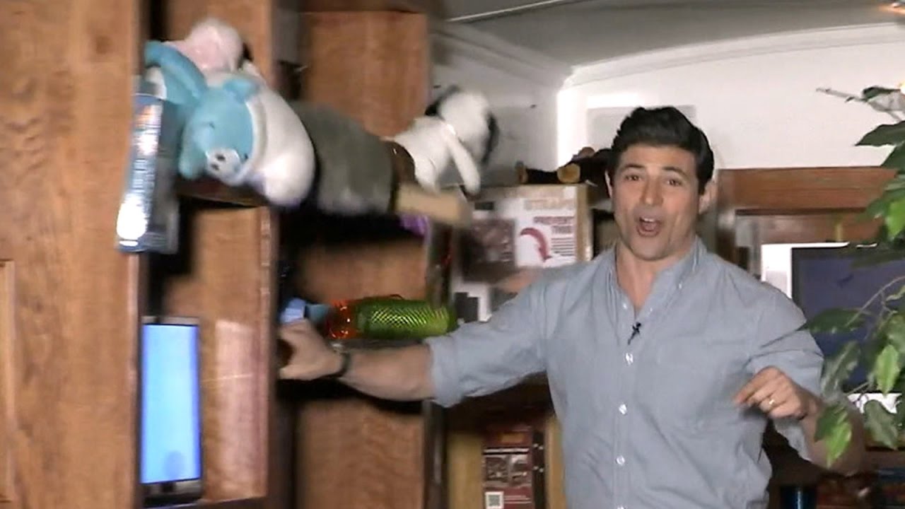 ‘gma Hot List Abc News Matt Gutman Goes Inside An Earthquake Simulator Youtube