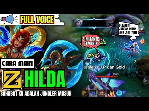 CARA MAIN HILDA ROAMER GAK MATI MATI || BUILD HILDA TERKUAT DAN TERSAKIT 2025.MLBB/MOBILE LEGENDS