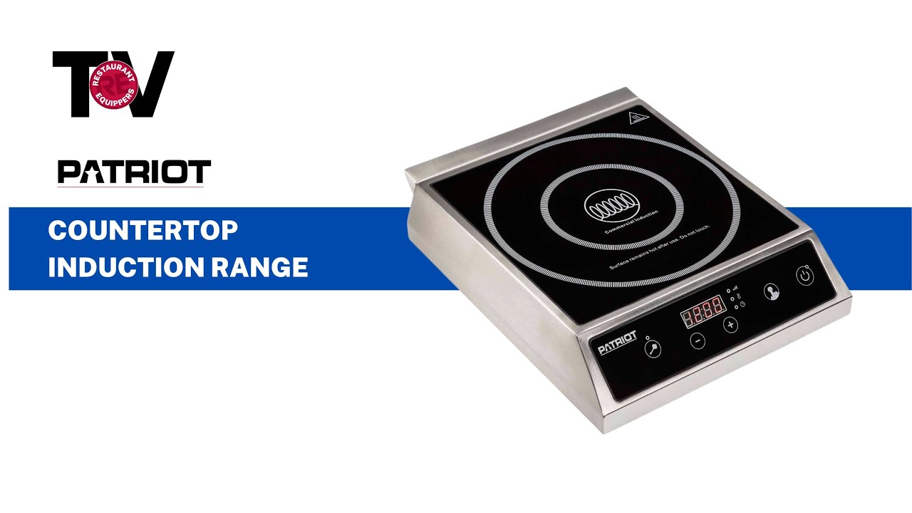 Patriot 1800W Countertop Induction Range PA0043 - YouTube