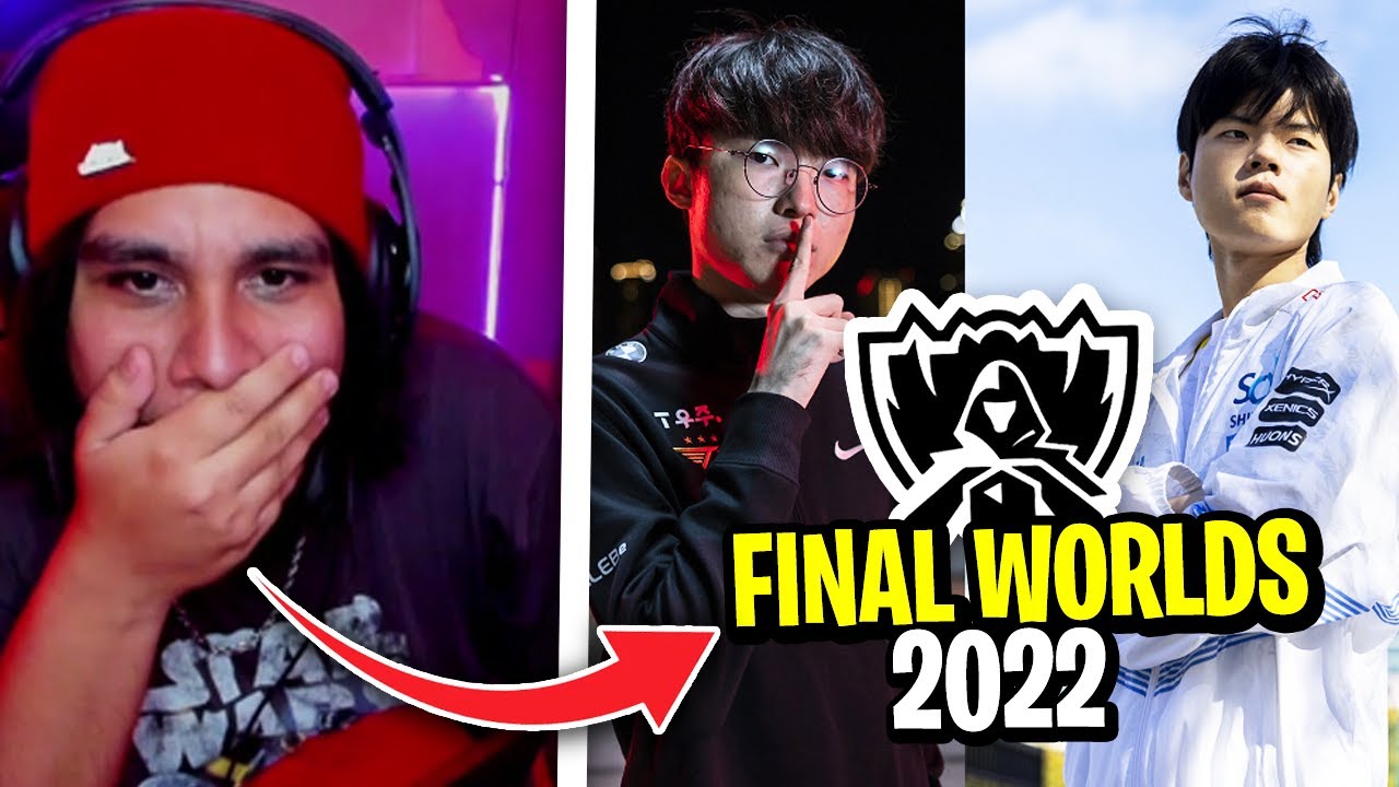 El Kevo reacciona a T1 VS DRX - FINAL WORLDS 2022 - YouTube