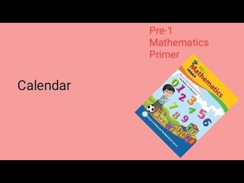 Calendar | page 145 | Pre-1 mathematics primer | @DMS-fz9bt - YouTube