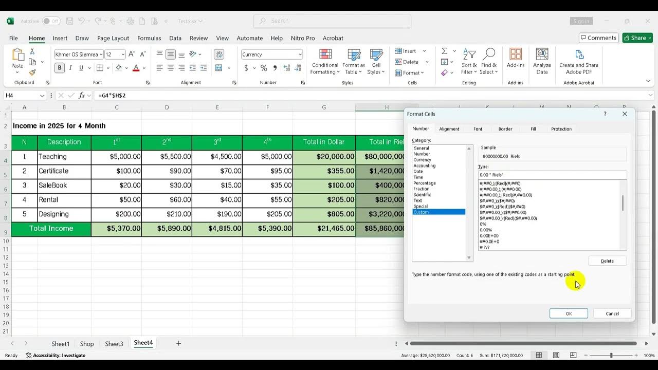 16-Excel Bar Charts | Microsoft Excel 2016 - YouTube