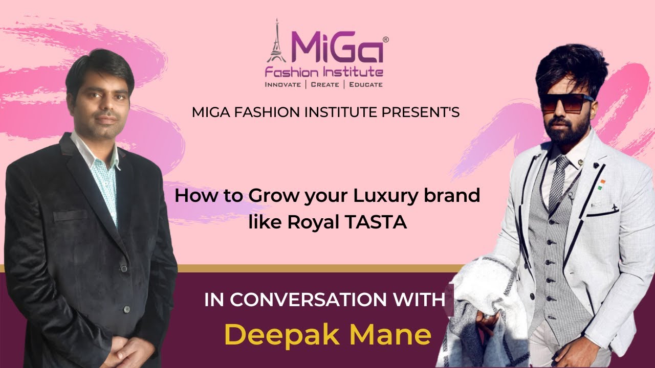 How to Grow Your Successful luxury Brand, Royal TASTA Way - Instagram live with Deepak Mane ...