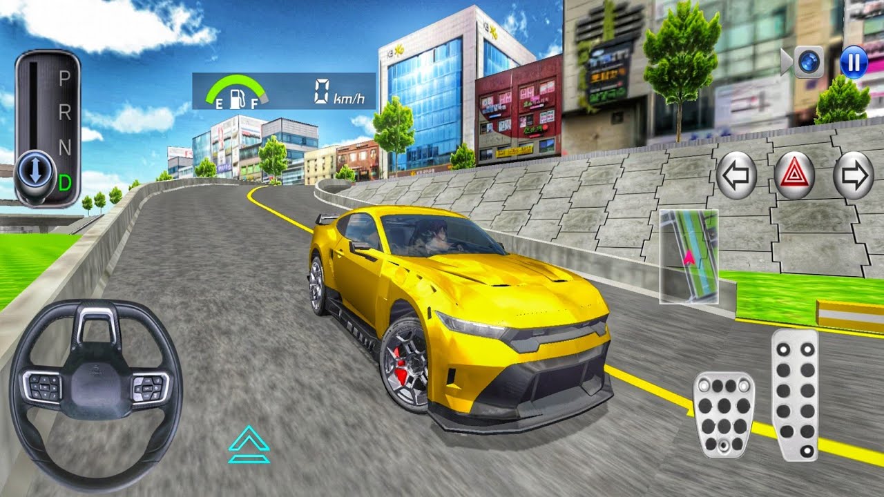 Ultimate Car Wash Simulator | Yellow Car 3D Driving Game | Android ...