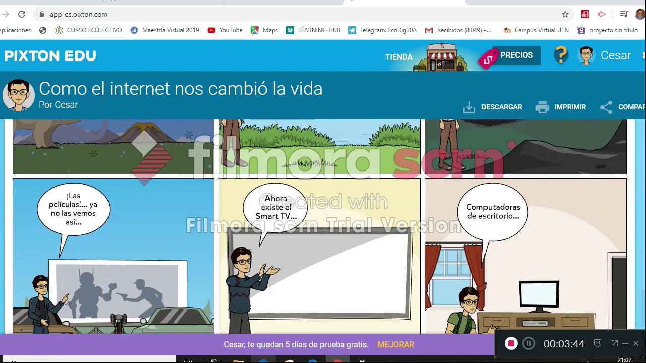 Cómo hacer un comic en Pixton - YouTube