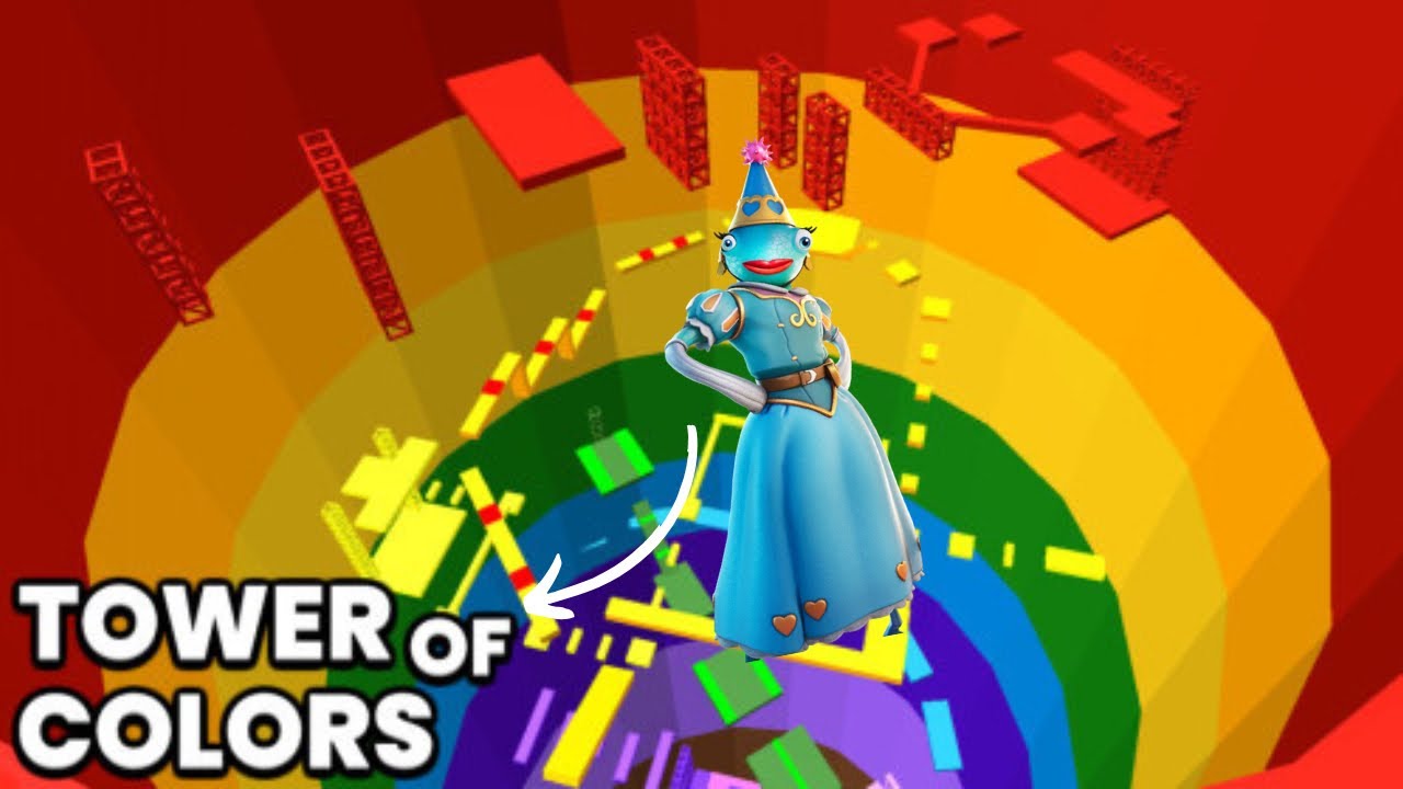 Playing tower of colors in Roblox - YouTube