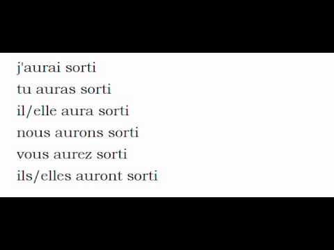 French conjugation #Verb = Sortir - YouTube