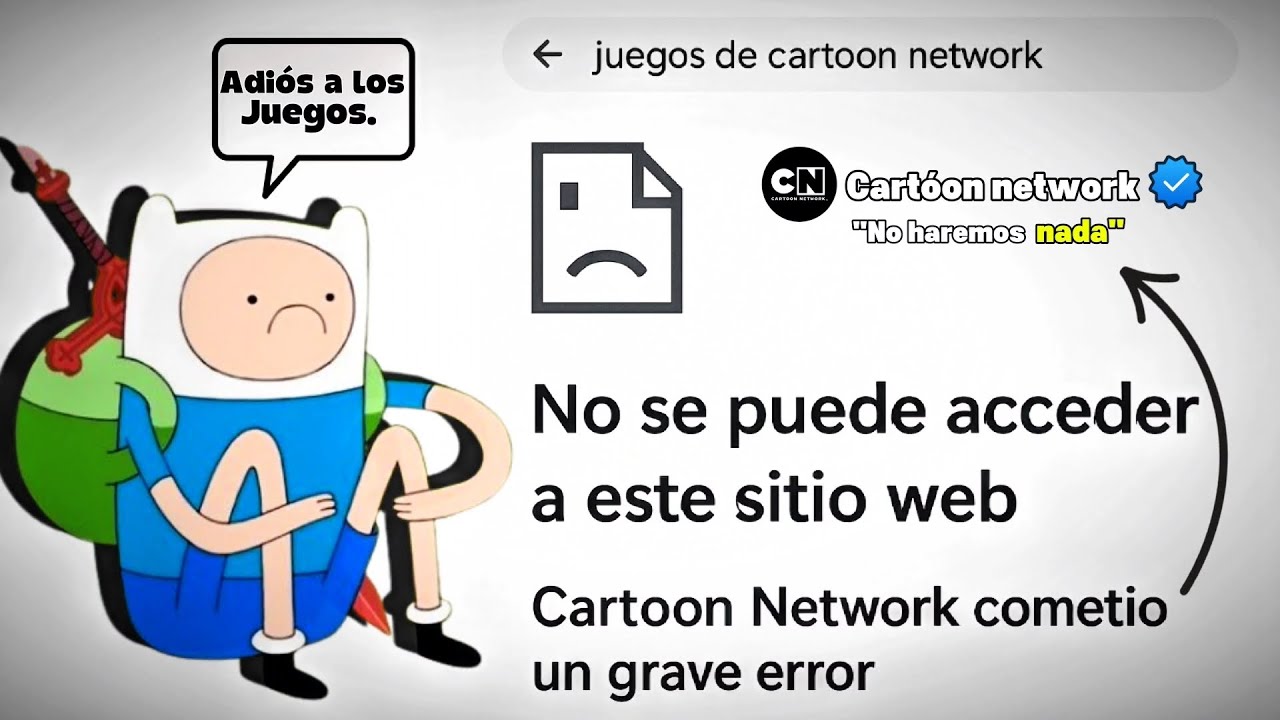 ¿Que paso con los juegos de Cartoon Network? - YouTube