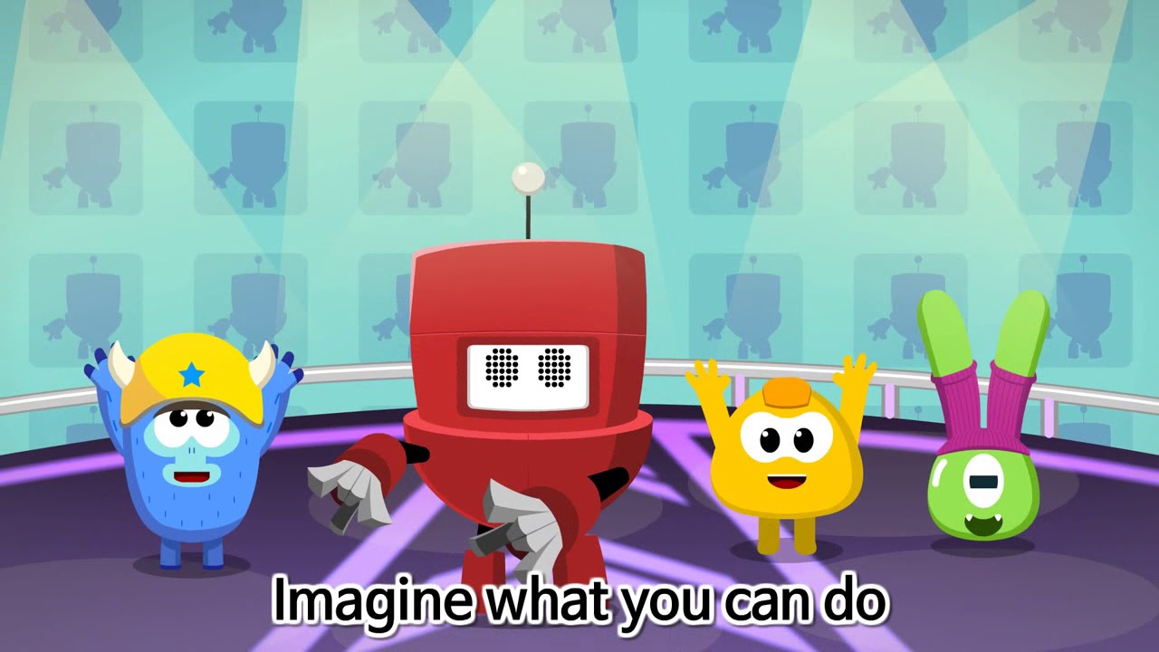 [Cubico AR Kids Coding] Coding Song "Python is not a reptile~♪" - YouTube