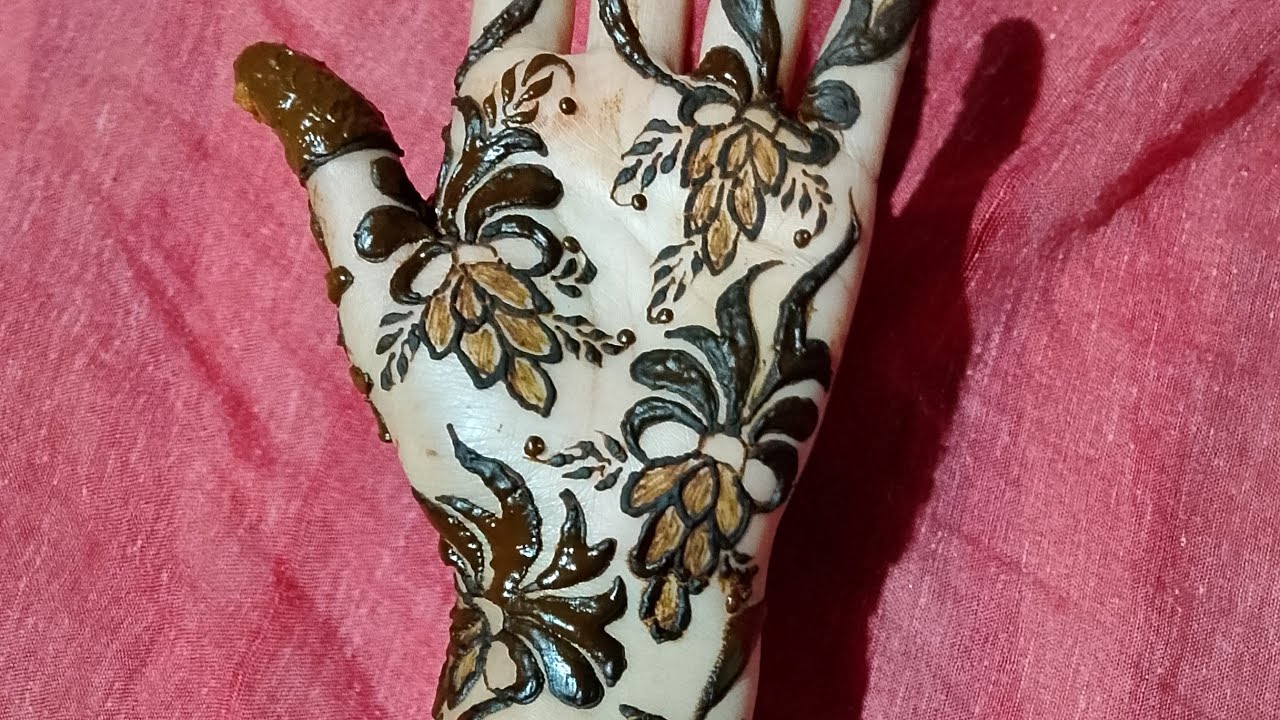 🔴 LIVE Mehndi Design | New Bridal + Arabic Mehndi | Easy Henna Loop ...