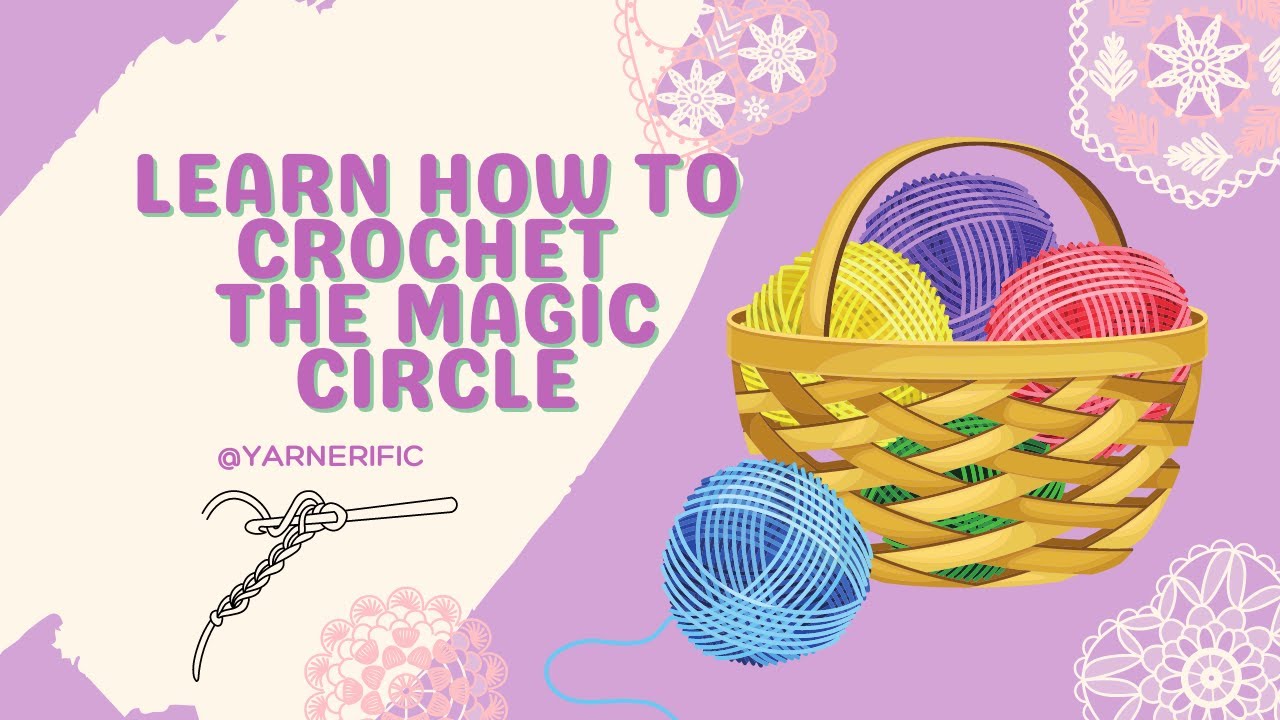 How to Make Super EASY Crochet Magic Circle - YouTube