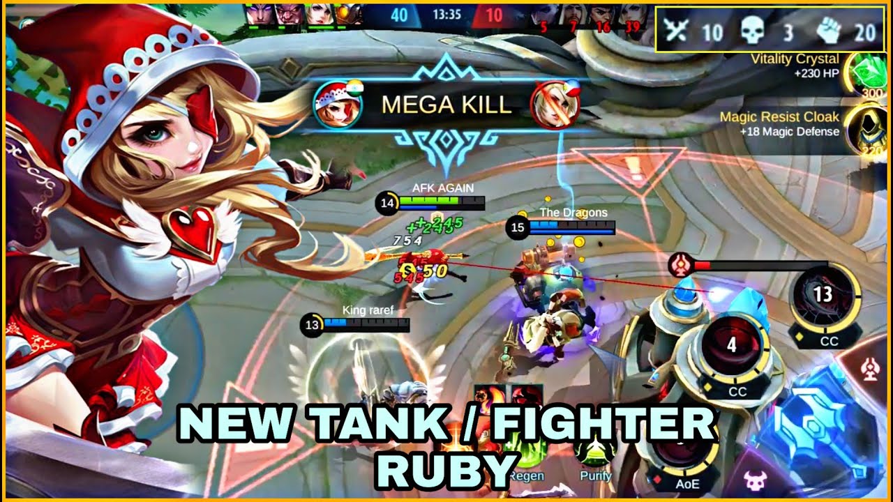 New Revamp Ruby Gameplay | Mobile Legends Bang Bang - YouTube