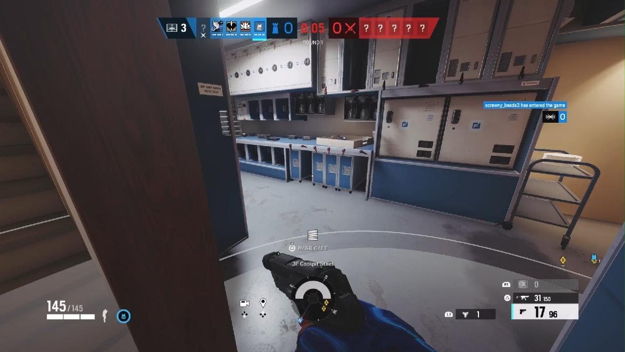 Tom Clancy's Rainbow Six Siege Plane Gameplay - YouTube