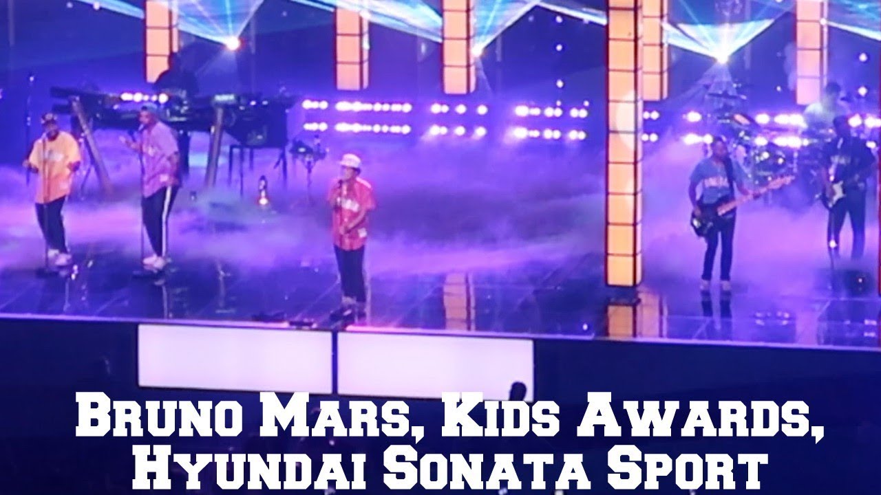 Bruno Mars, Kids Awards + Hyundai Sonata Sport - VLOG #150 - YouTube