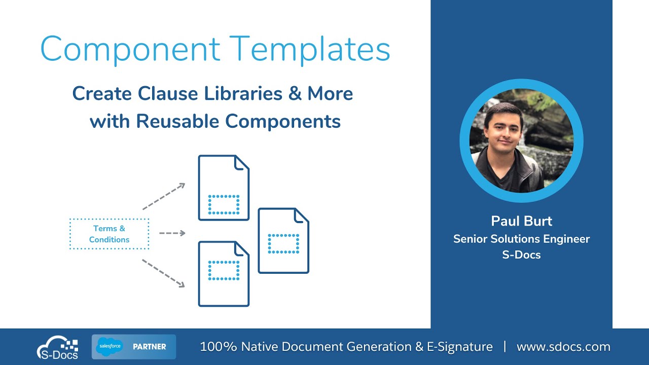 [Webinar] Create Clause Libraries & More with S-Docs Component ...