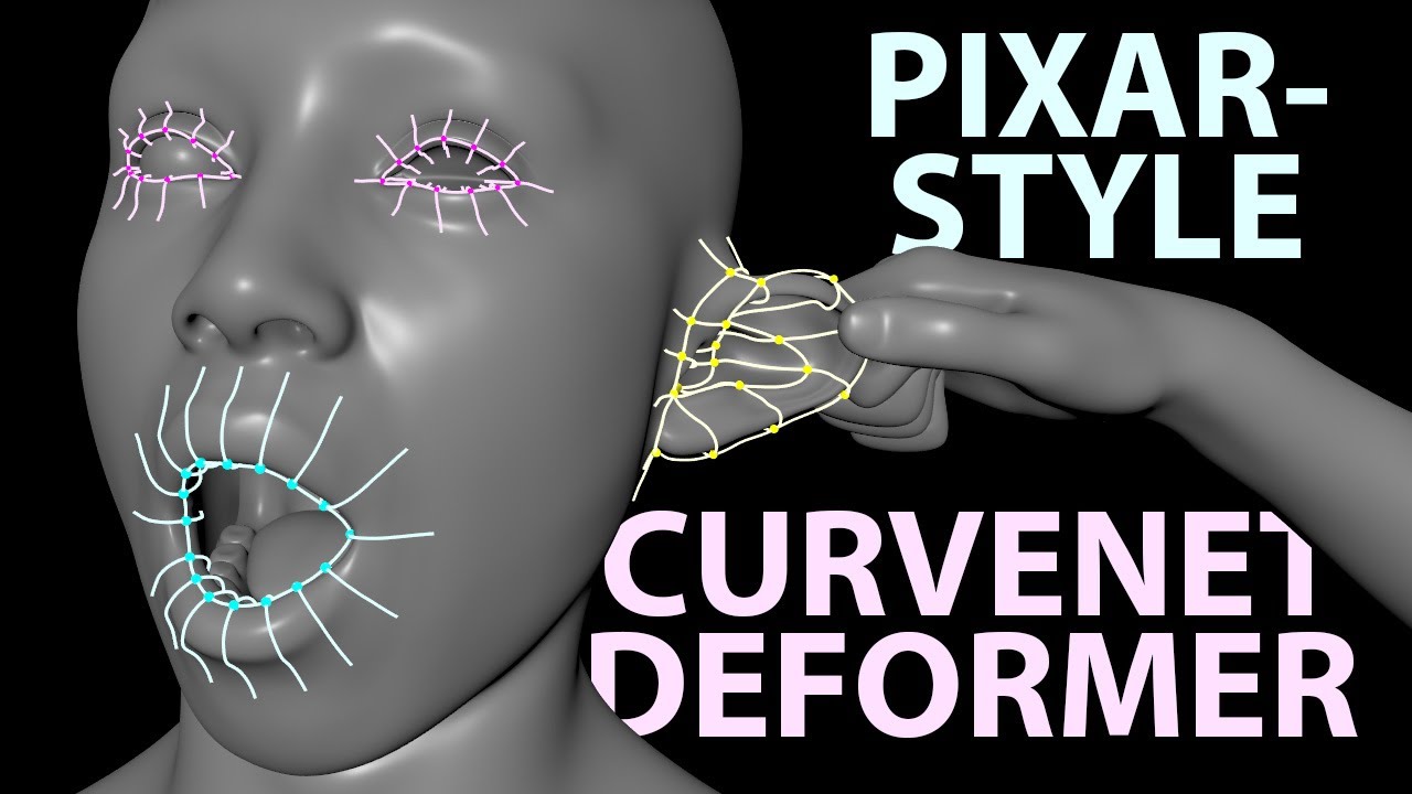 Maya Curvenet Deformer - YouTube
