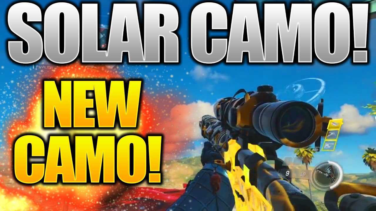 INFINITE WARFARE "SOLAR" CAMO & "BLACK SKY" CAMO GAMEPLAY! - NEW "DARK ...