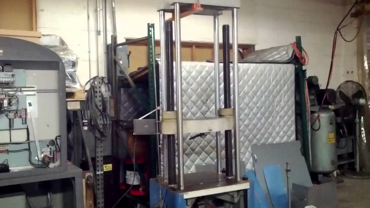 Tinius Olsen Compression Tensile Tester 30k lb cap - YouTube
