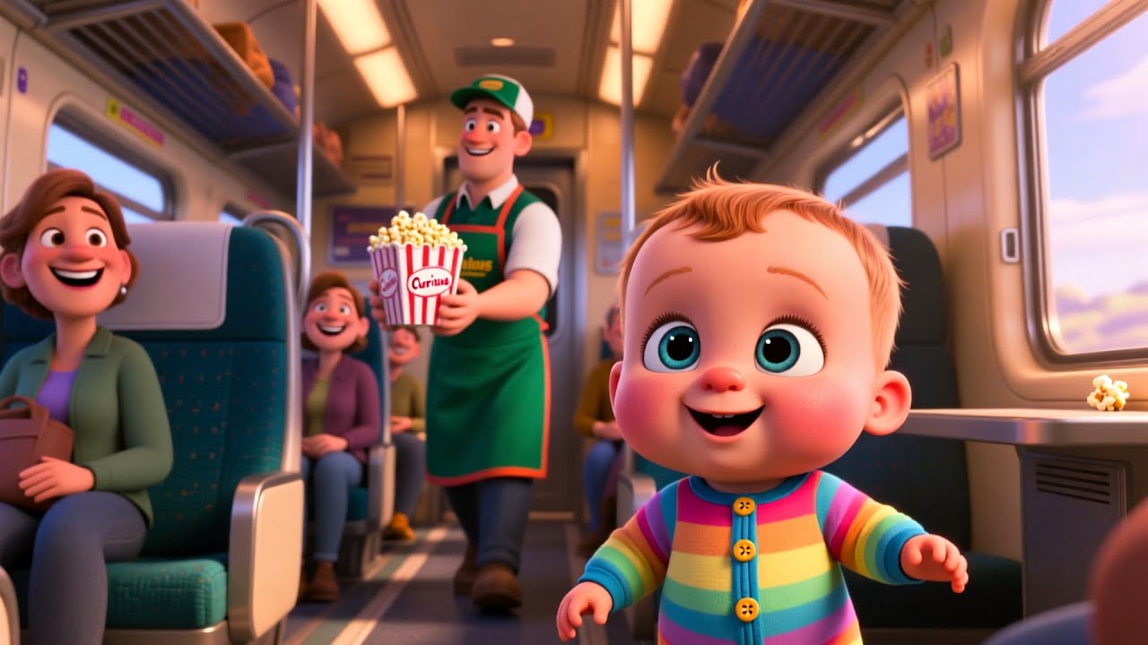 Baby’s First Train Ride 🚂🌟 | Kids Story for Toddlers | Train Adventure ...