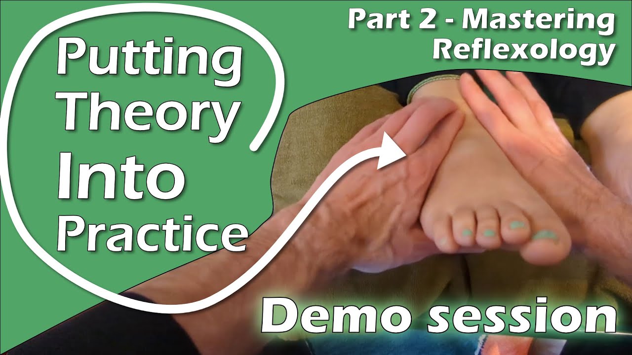Part 2 Putting Theory into Practice | Sample Reflexology Session - YouTube
