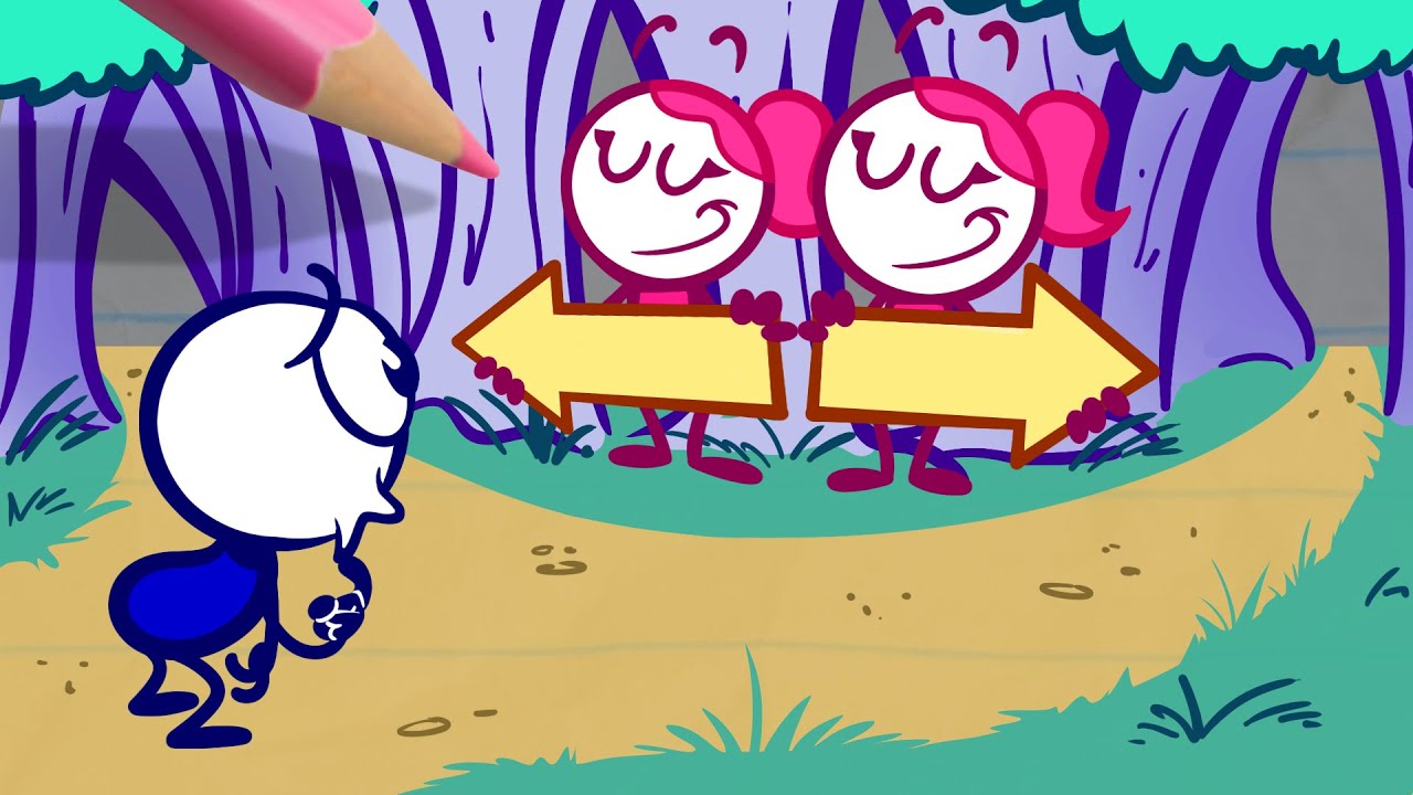 Pencilmiss Gets Lost! | Animation | Cartoons | Pencilmation - YouTube