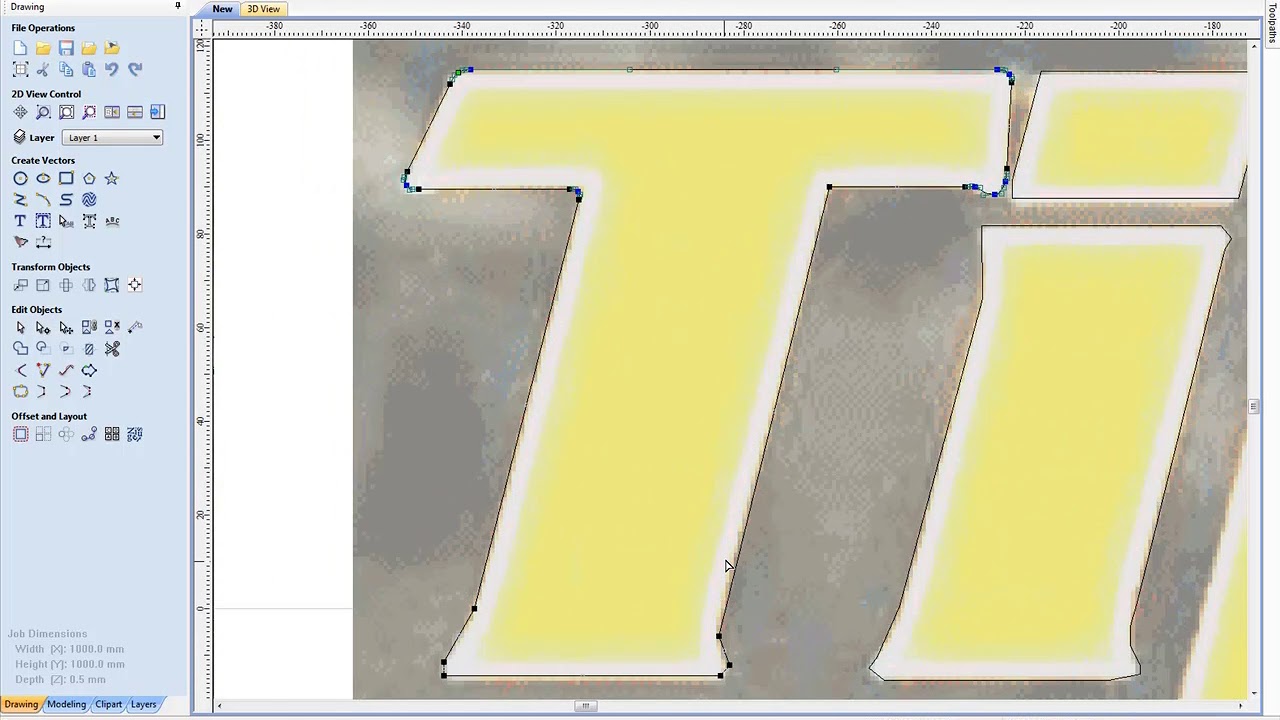 precrtavanje oblika sa slike - YouTube