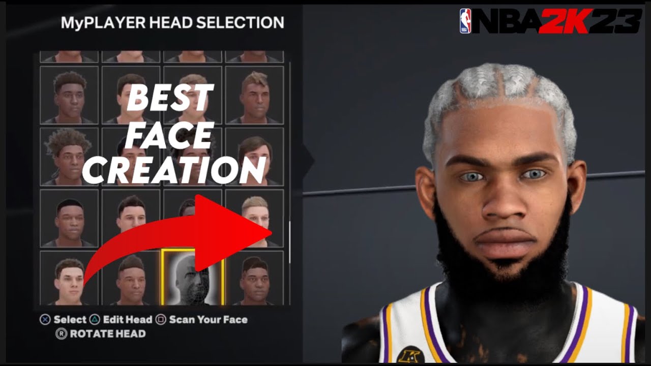 *NEW* DRIPPY 2K21 DRIBBLE GOD FACE CREATION IN NBA 2K23!! LOOK LIKE A ...